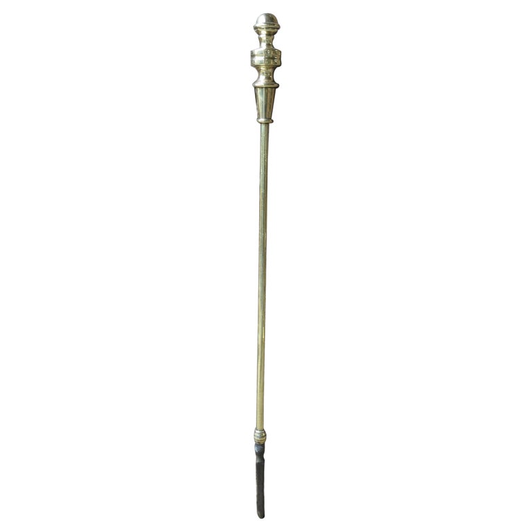 Antique Victorian English Fire Poker, 19th C. For Sale at 1stDibs