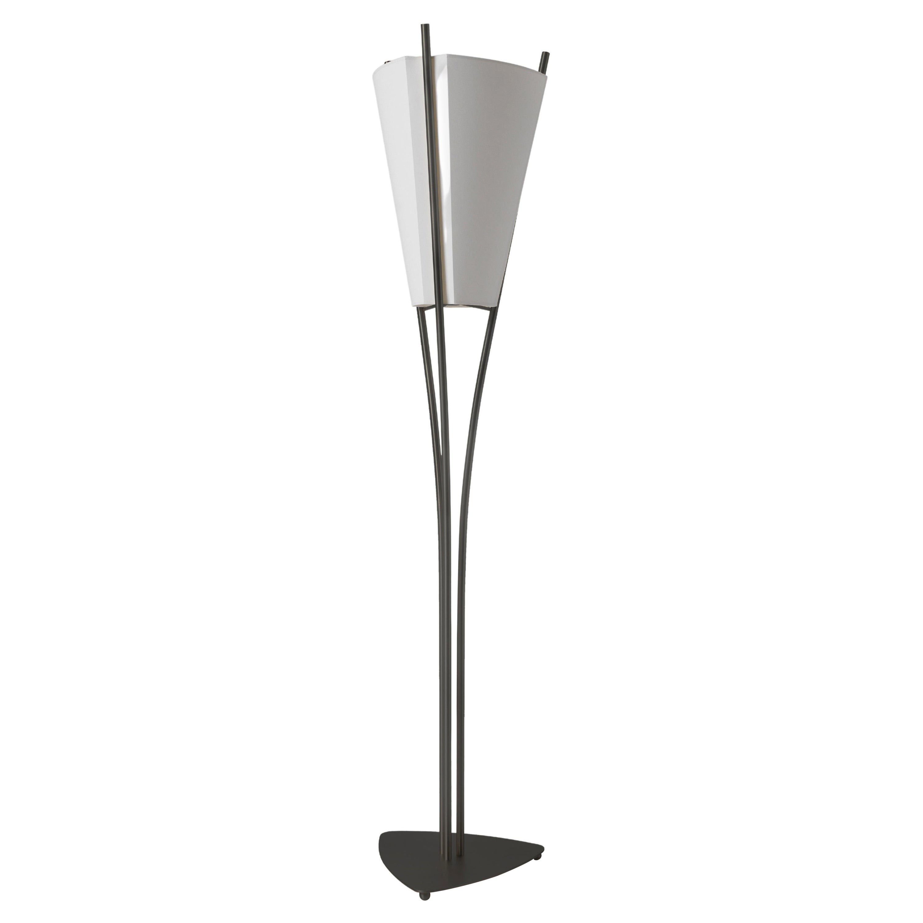 OBJ-01 Brass Floor Lamp by Manu Bano For Sale at 1stDibs