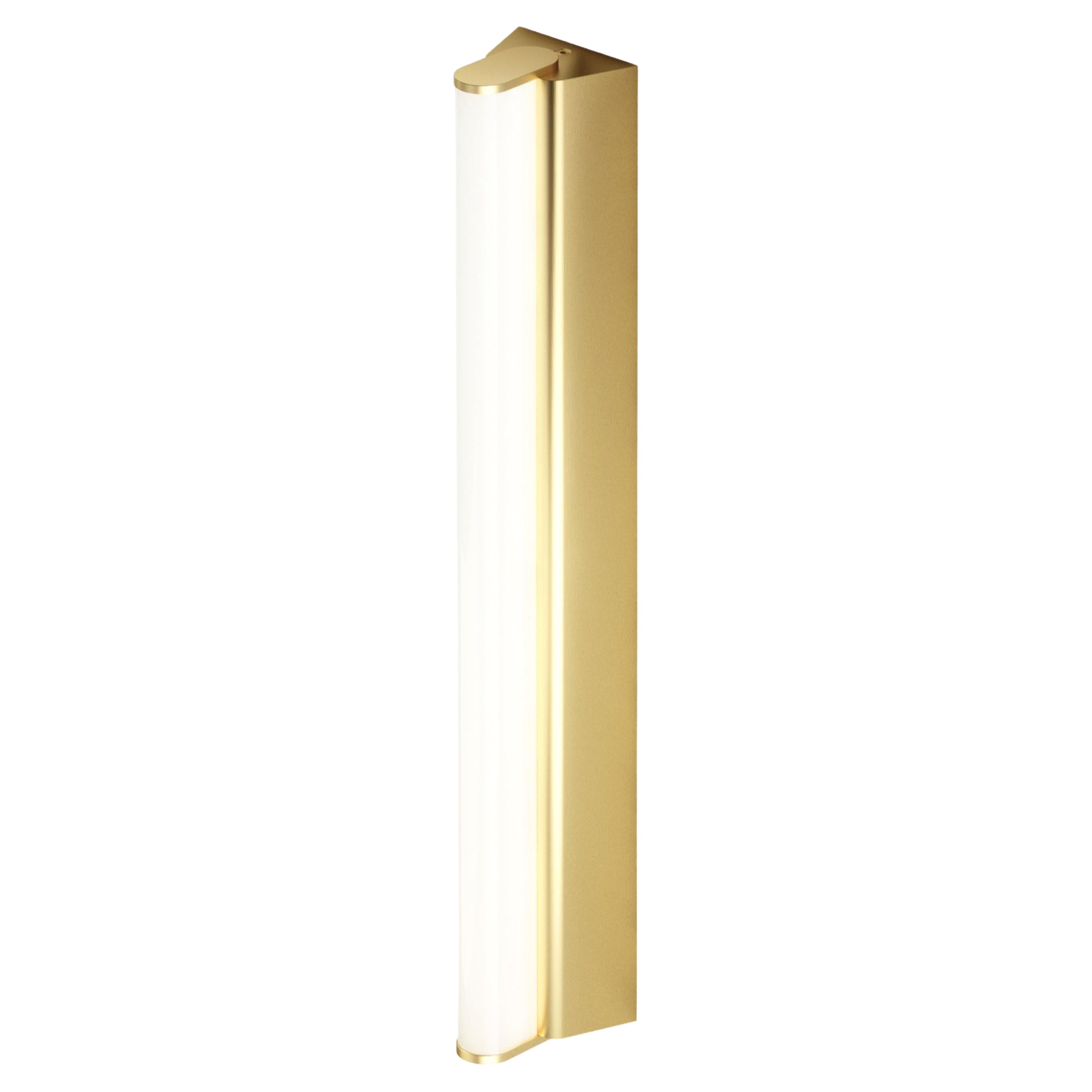 IP Storm Satin Brass Wall Light by Emilie Cathelineau For Sale at 1stDibs