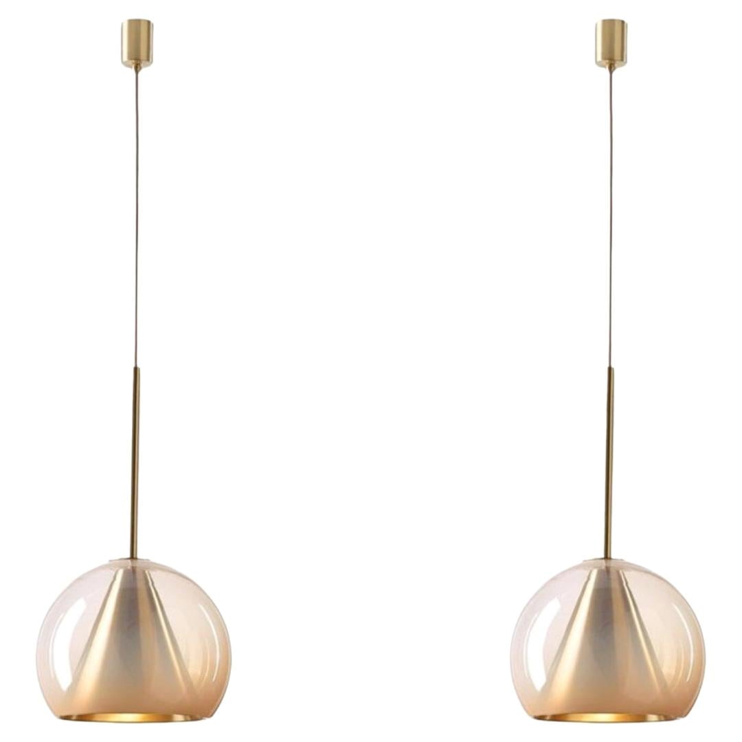 Big Neutral Nude Kono Pendant Light by Dechem Studio For Sale at 1stDibs