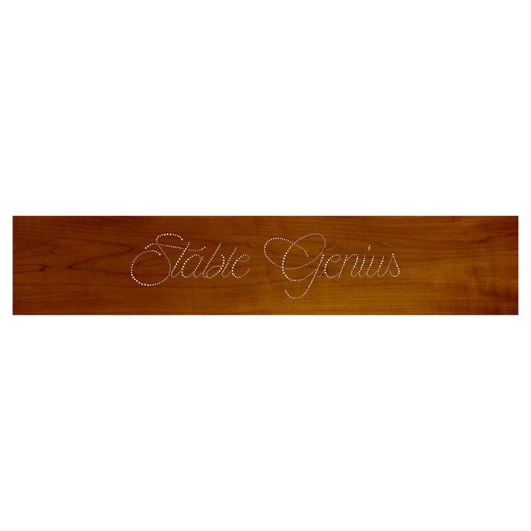 Nail Inlay Wall Piece No. 15 (Stable Genius) maple, nails For Sale at ...