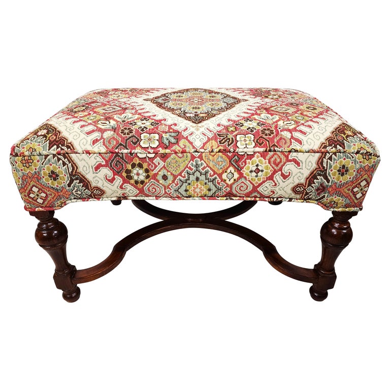 Antique Ottoman Footstool For Sale at 1stDibs