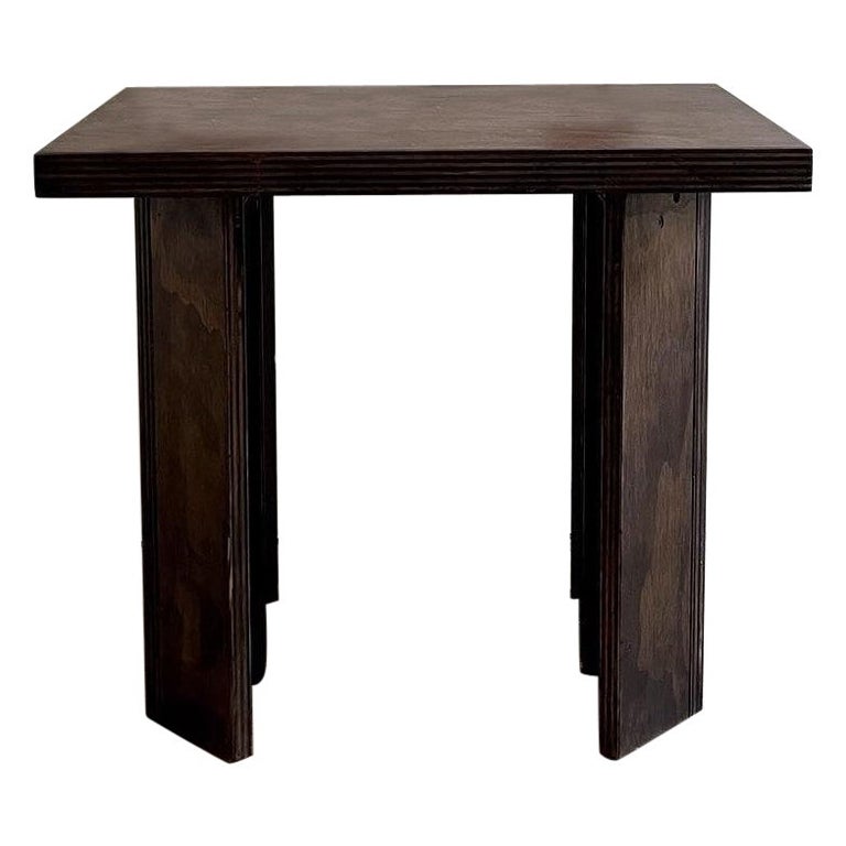 Small Wood Bench Table by Goons For Sale at 1stDibs