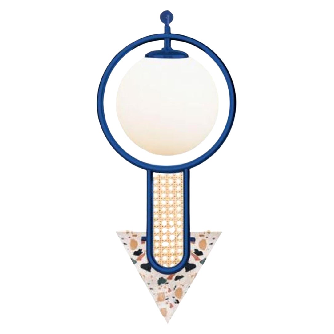Brass "Triangular Prism II" Pendant Lamp, Square in Circle For Sale at ...