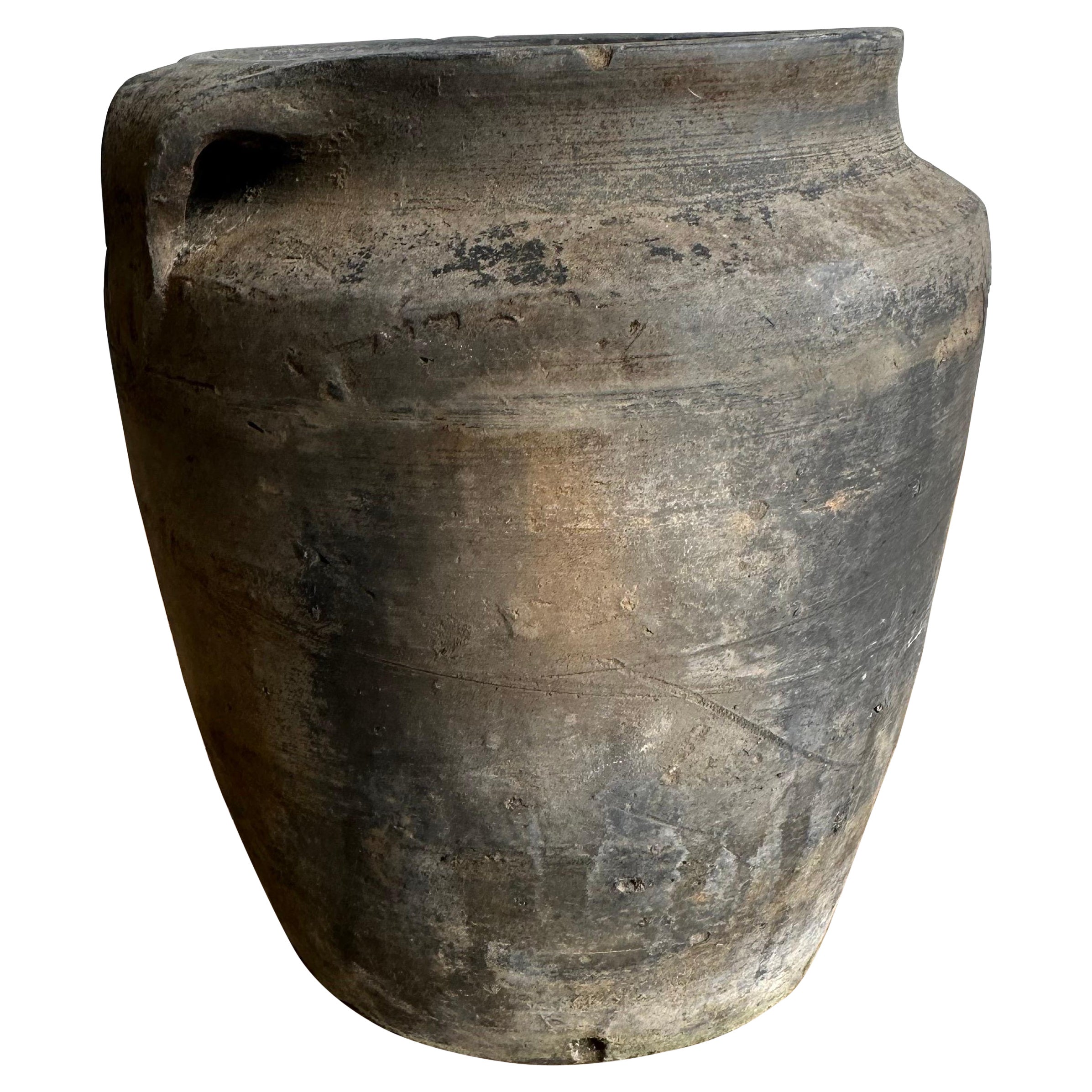 Vintage Decorative Matte Oil Pottery at 1stDibs