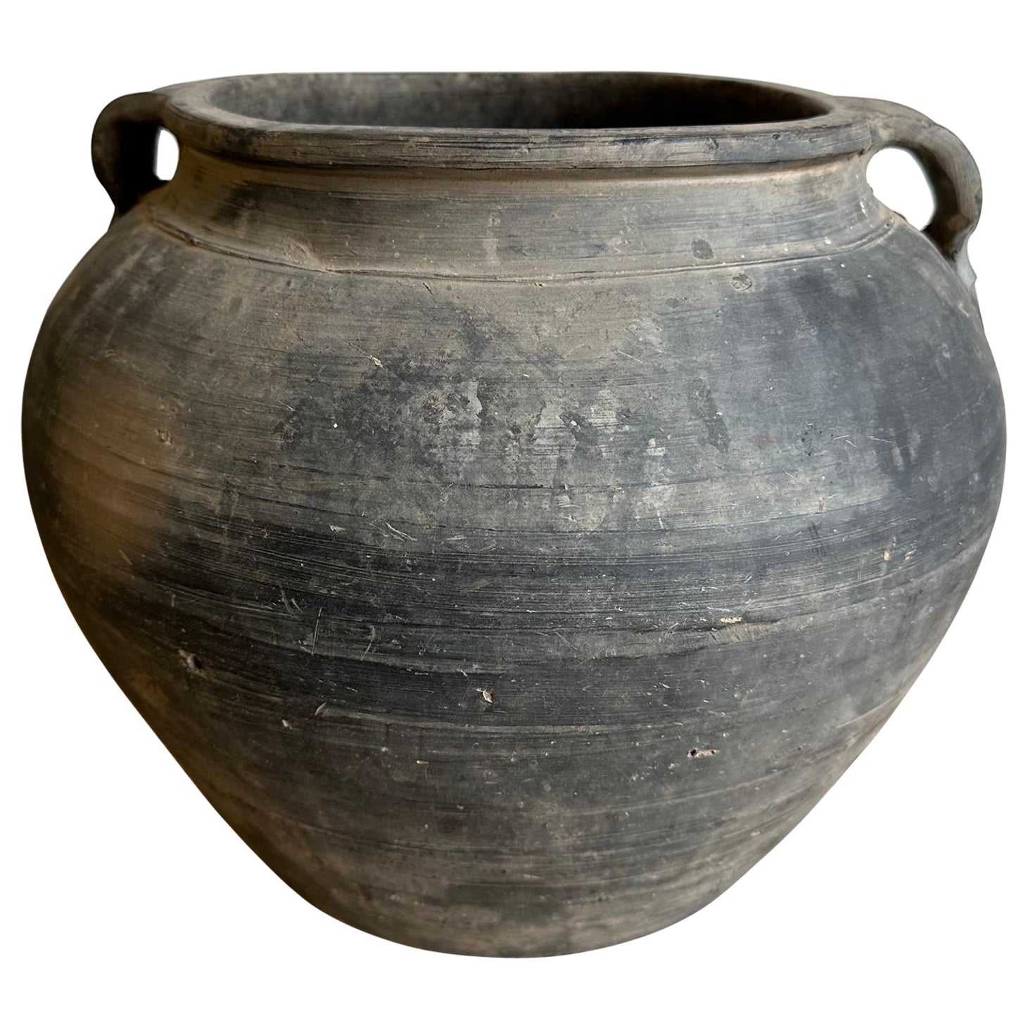 Vintage Decorative Matte Oil Pottery For Sale at 1stDibs