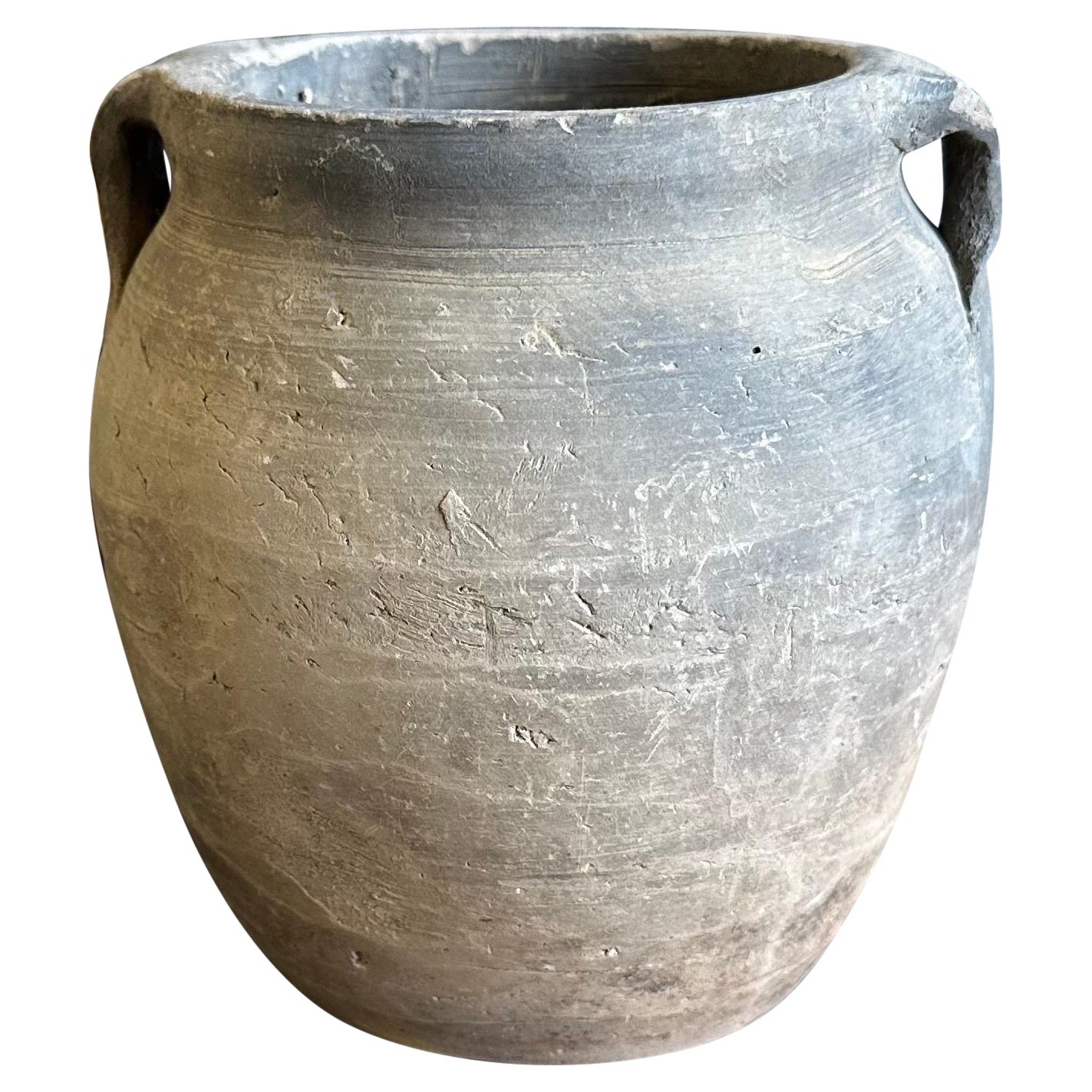 Vintage Decorative Matte Oil Pottery For Sale at 1stDibs