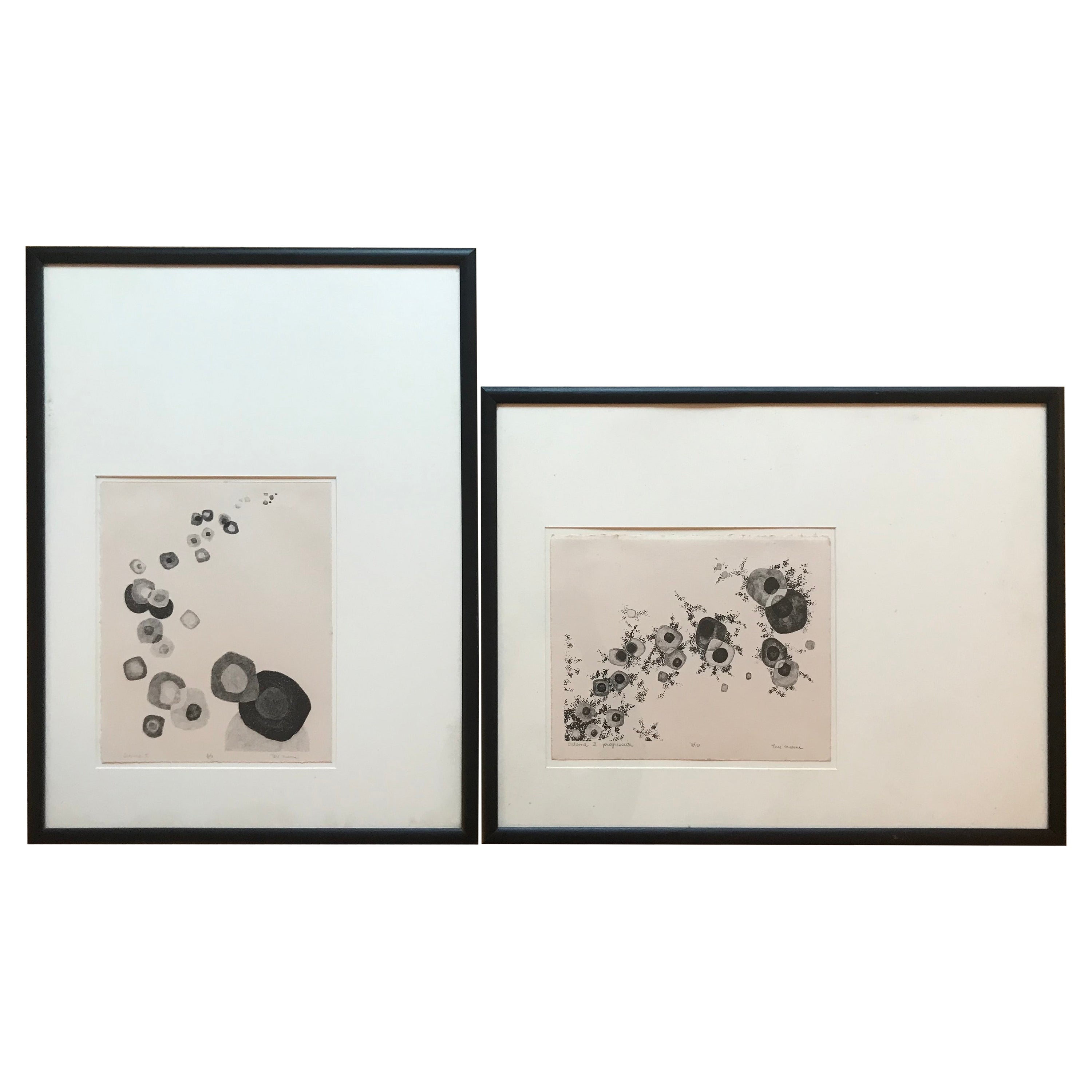 Modern Art Abstract Print, 1960's For Sale at 1stDibs