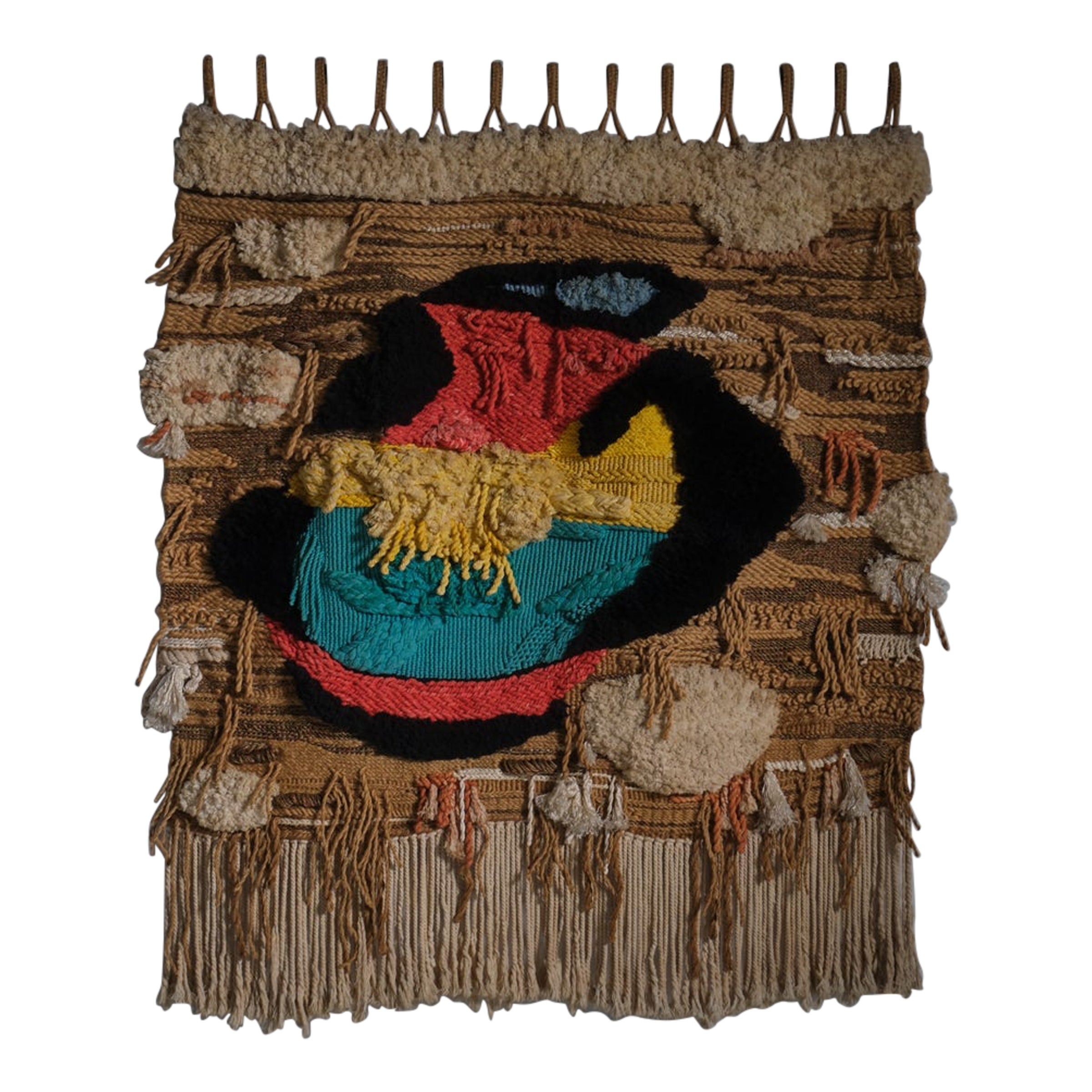 Homage to the Square, Less and More 'Tapestry' by Josef Albers For Sale ...