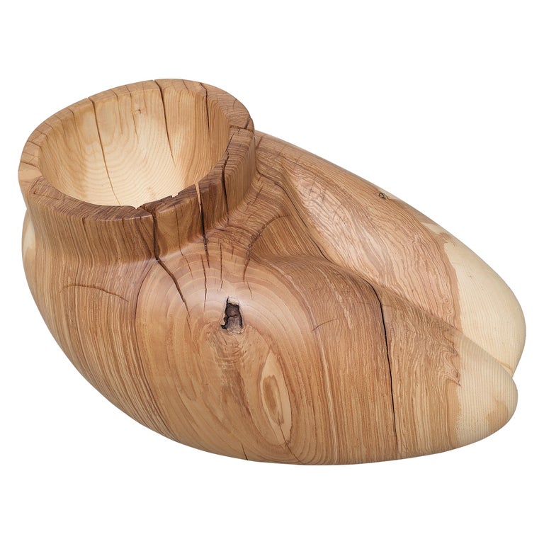 Unique Ash Sculpture Signed by Jörg Pietschmann For Sale at 1stDibs