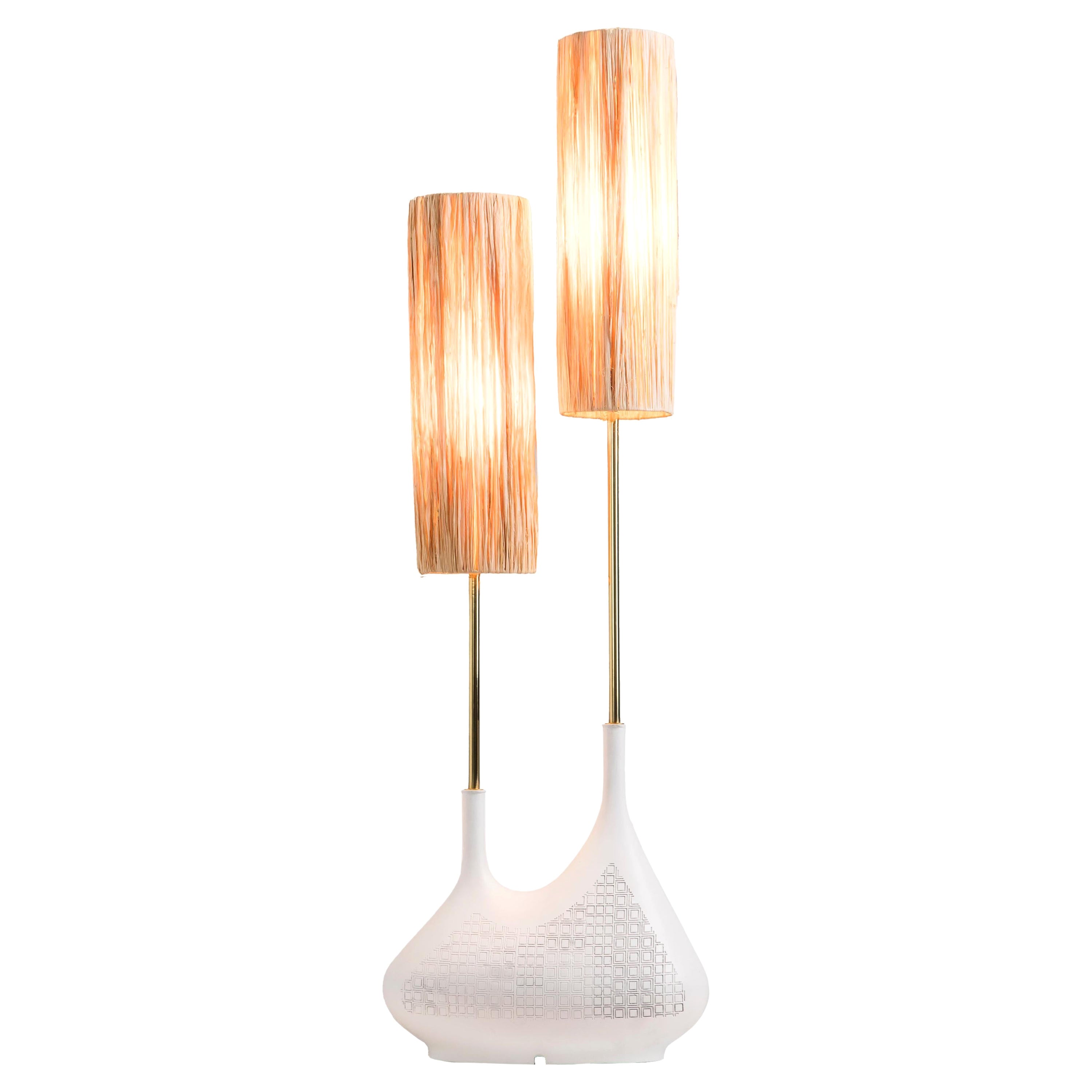 Modernist Chip Carved Pod Sculpture, circa 1970's For Sale at 1stDibs