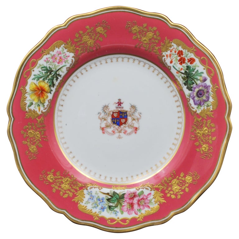 Armorial Plate for the Goldsmith's Company, Spode, C1900 For Sale at ...