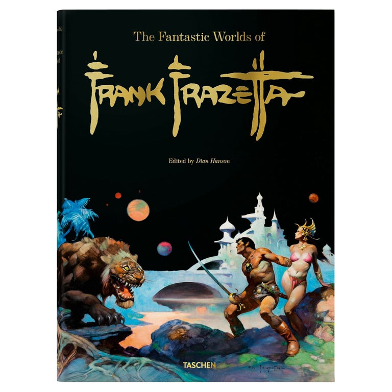 Fantastic Worlds of Frank Frazetta. Numbered, Famous First Edition Book ...