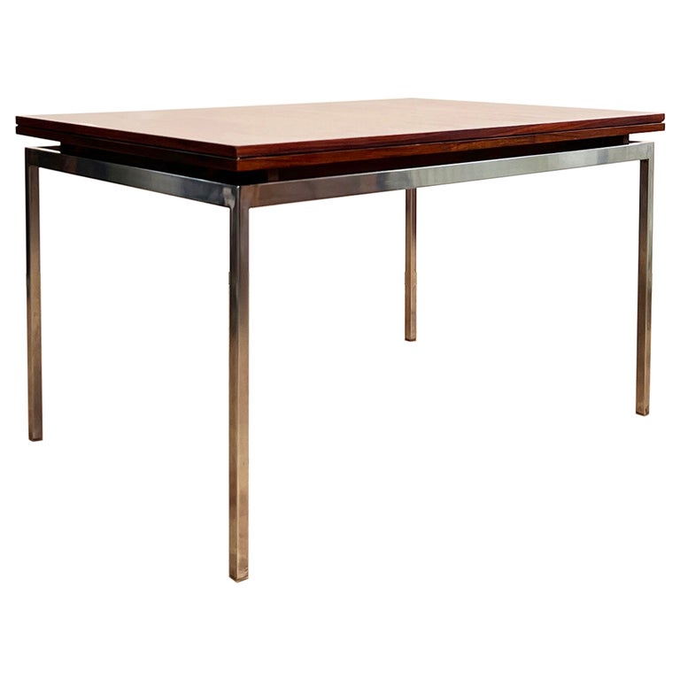 Mid-Century Modern German Extendable Dining Table in Rosewood with ...