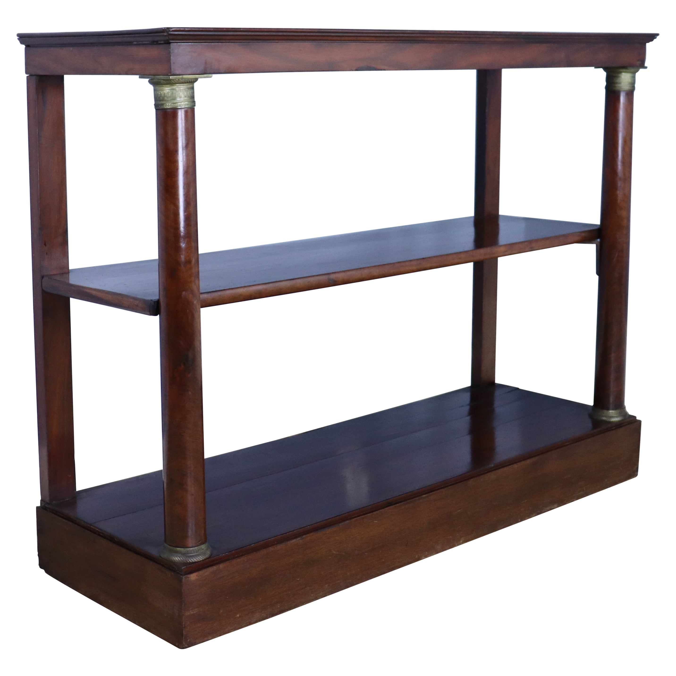 Mahogany Console For Sale at 1stDibs