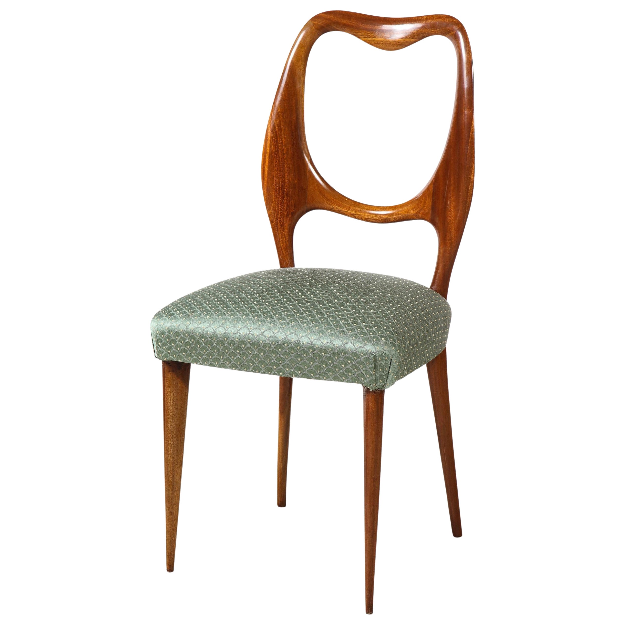 1950s Vittorio Dassi Set of 6 Dining Chairs For Sale at 1stDibs | faux ...
