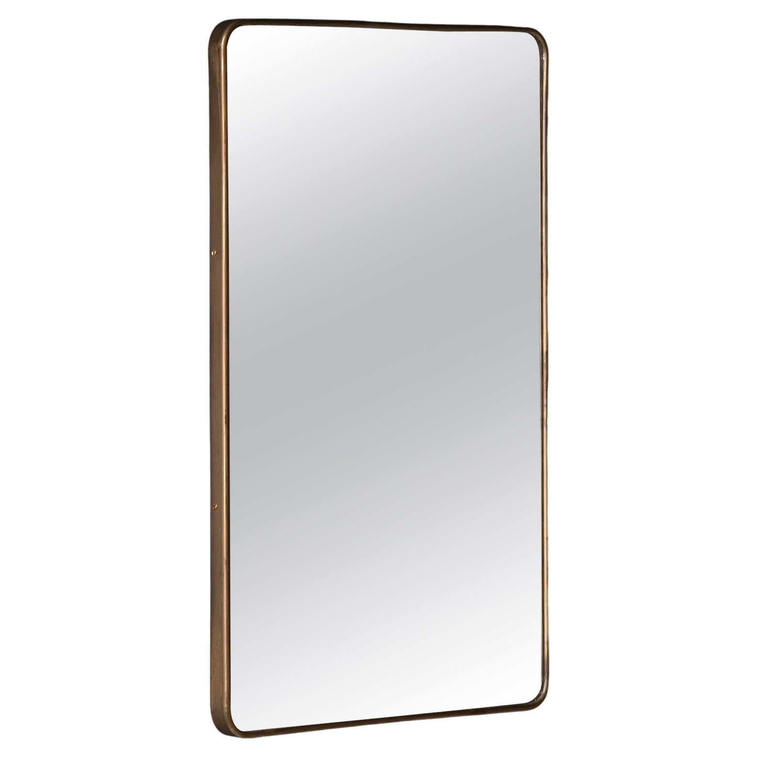 Three Way Brass Mirror at 1stDibs | 3 way standing mirror, 3 way floor ...