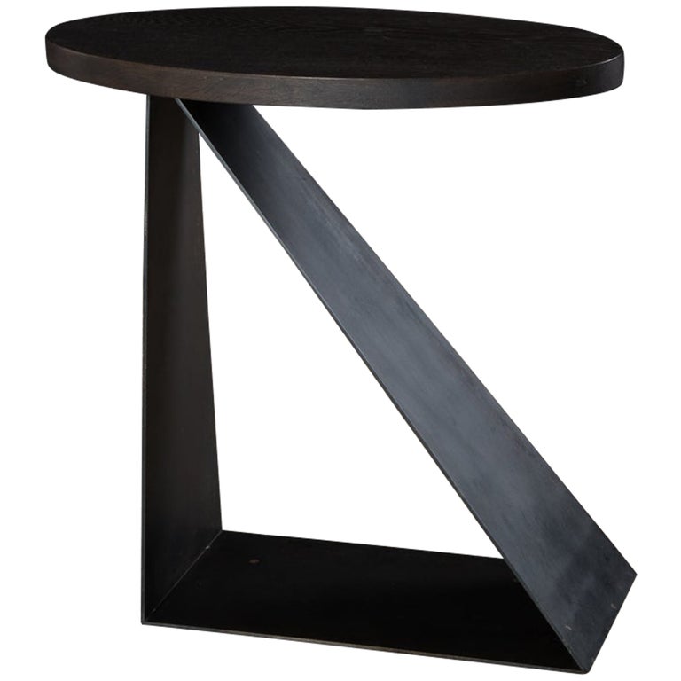 Haider Side Table 'Tall, Oval' For Sale at 1stDibs