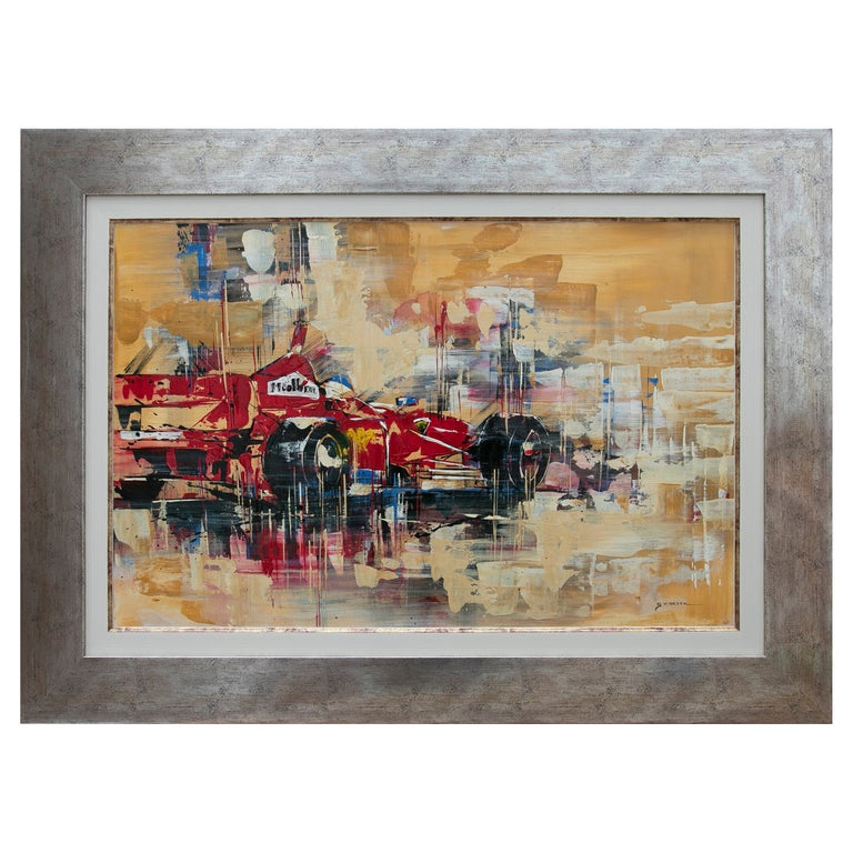 Picture Painted by G. Seitz de Ferrari with Impressionist Brushstrokes ...
