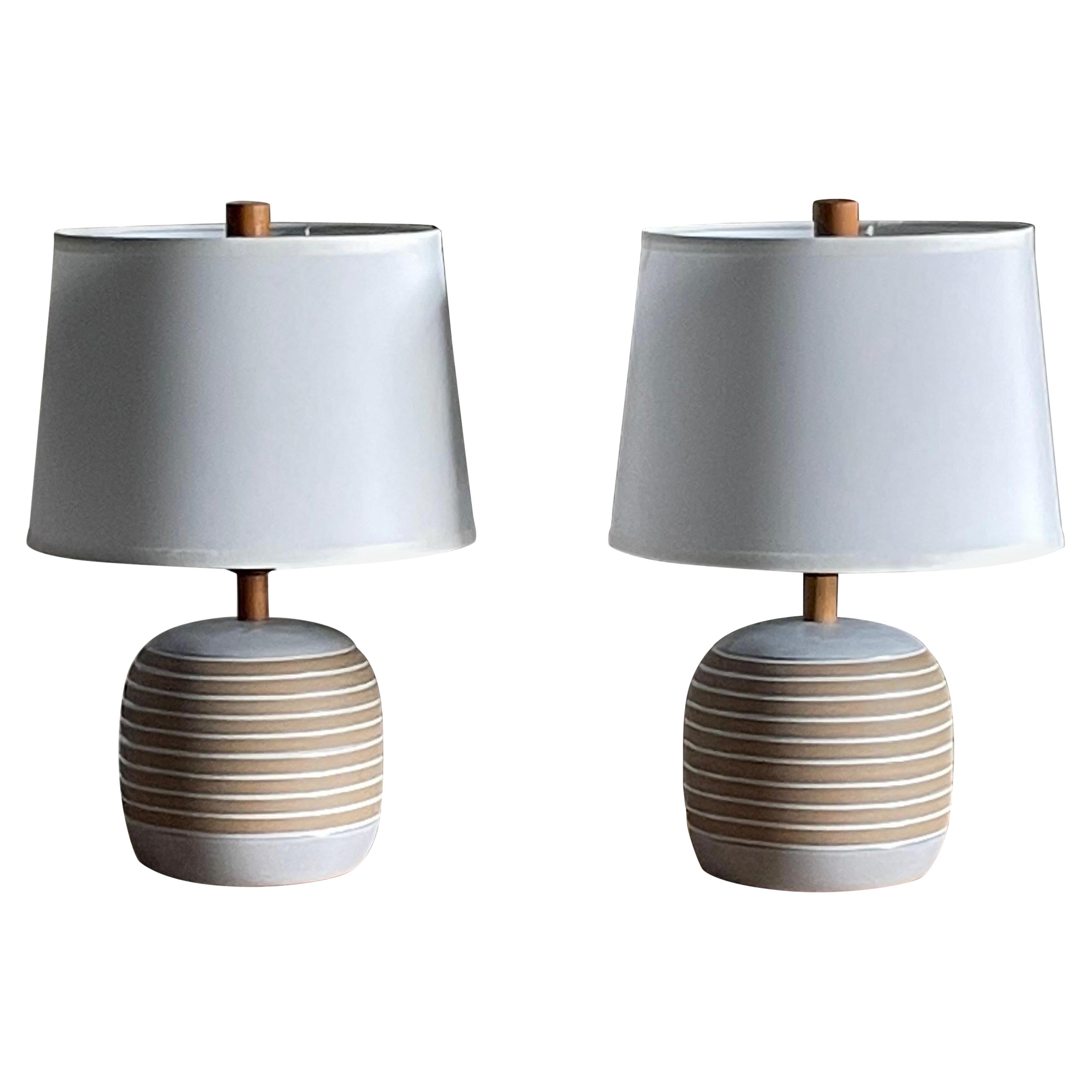 Pair of Martz Table by Jane and Gordon Martz for Marshall Studios at ...