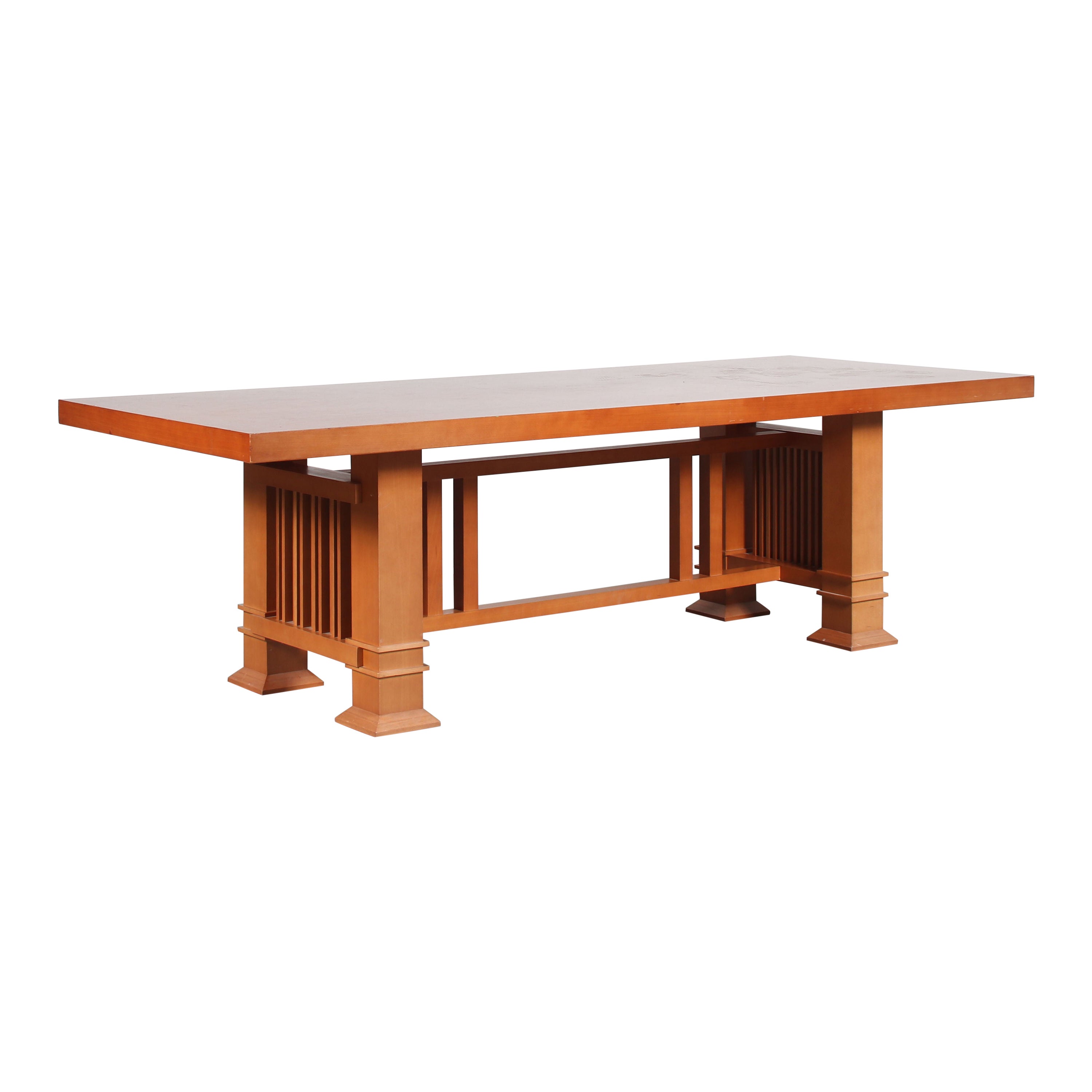 “Allen” Table by Frank Lloyd Wright from Italy, 1980 at 1stDibs