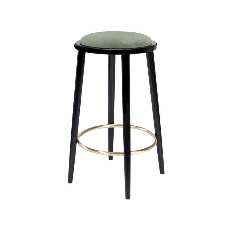 Luc Counter Stool with Beech Ash-056-5 and Barcelona Lotus For Sale at ...