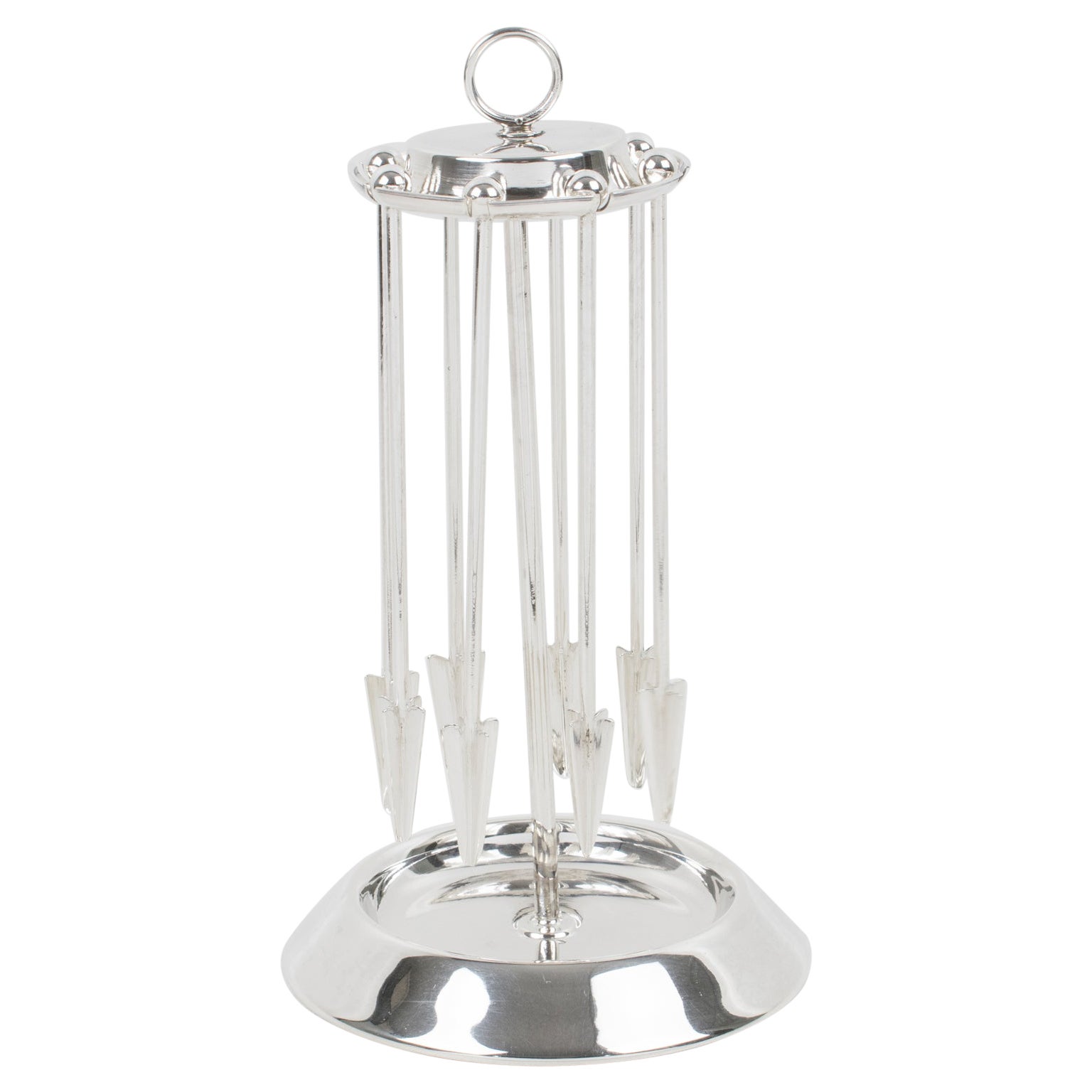 Adda Husted-Andersen Sterling Silver Rutilated Danish Modernist ...