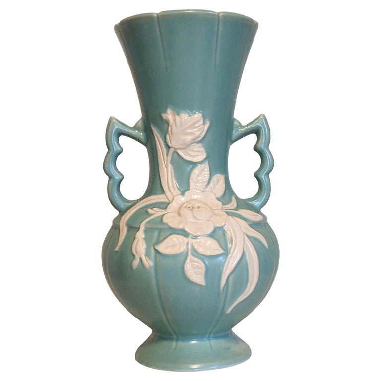 Art Deco Weller Flower Vase For Sale at 1stDibs