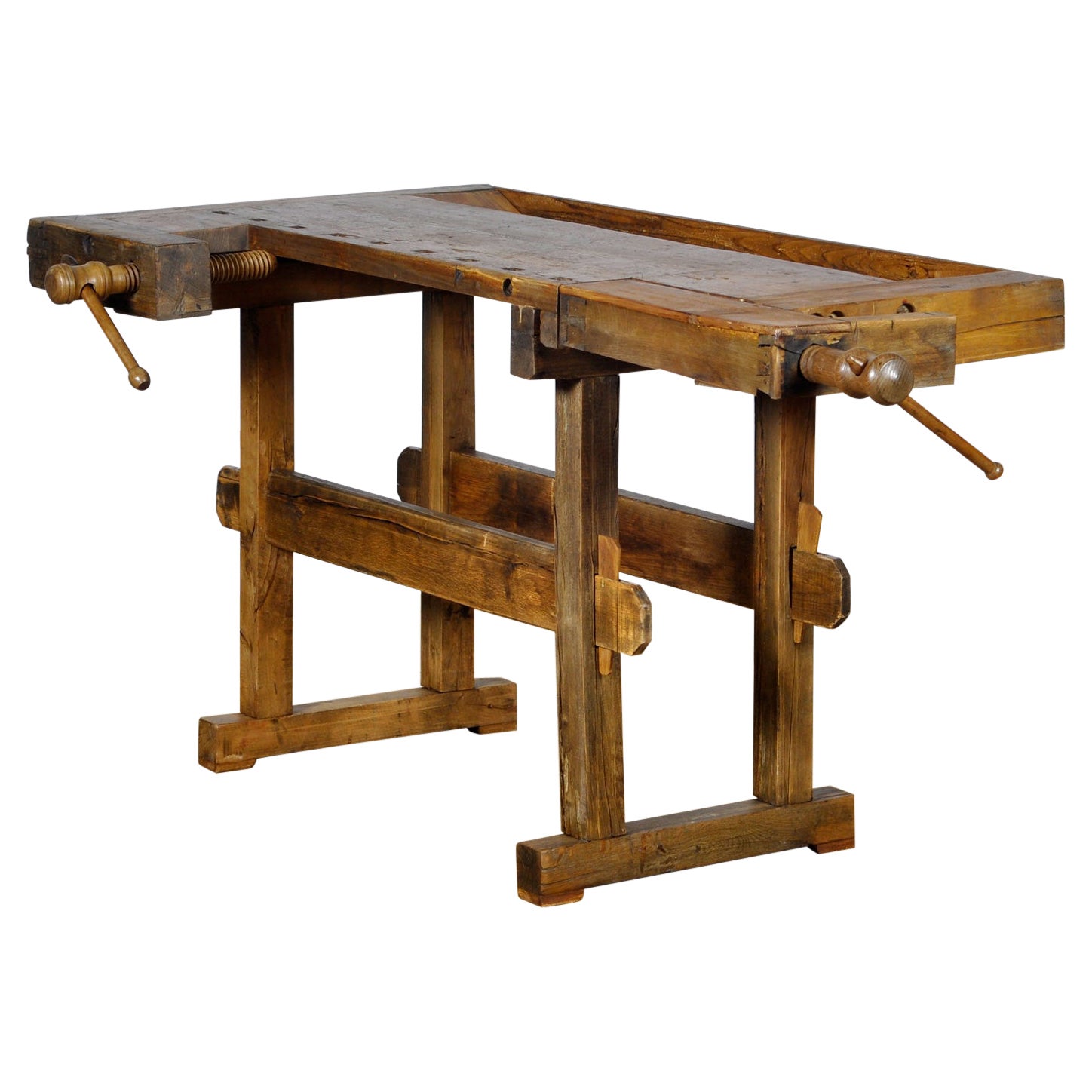 Antique Hungarian Carpenter's Workbench at 1stDibs