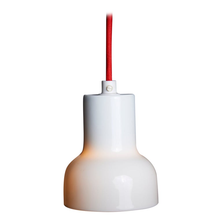 Porcelain Pendant Lamp by Bing and Grøndahl, Denmark For Sale at 1stDibs