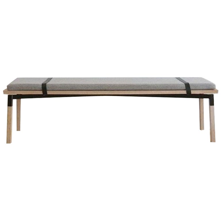 Customizable Anza Large Upholstered Bench with Floating Cushion For ...