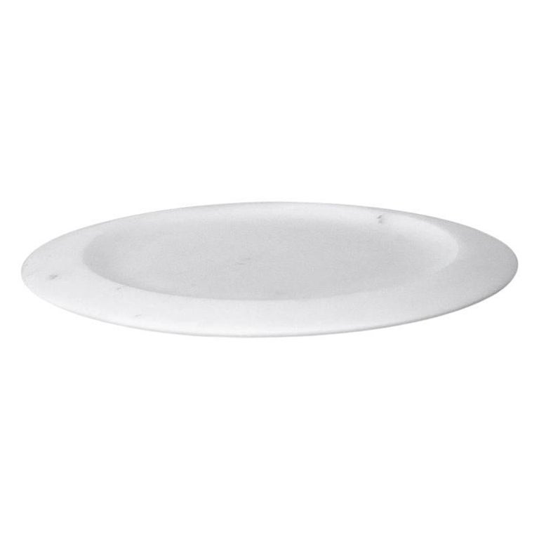 Piatto Piano #2, Dining Plate, White by Ivan Colominas For Sale at 1stDibs