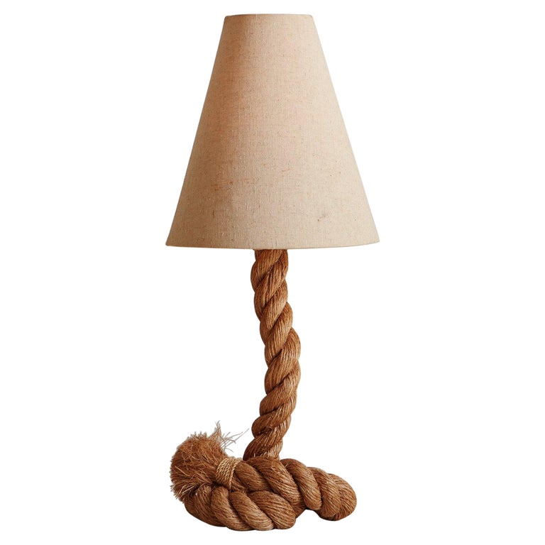 Rope Table Lamp, France, 20th Century For Sale at 1stDibs
