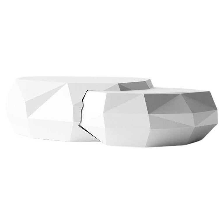 White Tripod Coffee Table by Karstudio at 1stDibs | kar studio coffee table