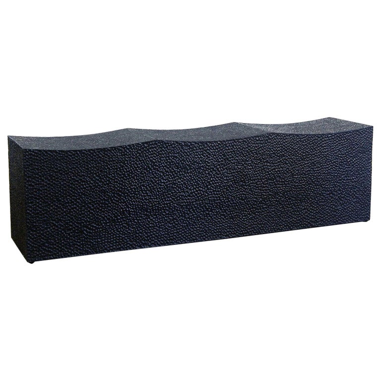 Maple Block Bench for Three by John Eric Byers For Sale at 1stDibs