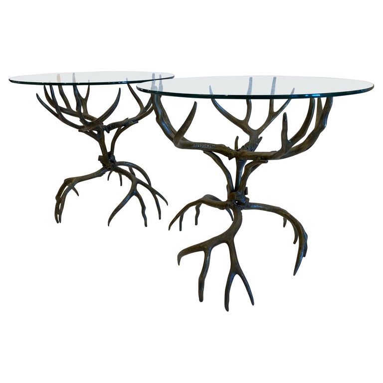 Cast Aluminum "Antler" Table Base, Arthur Court For Sale at 1stDibs
