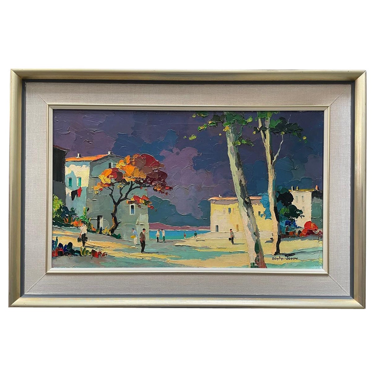 Cecil Rochford Doyly John 'English', Oil On Canvas, South Of France ...