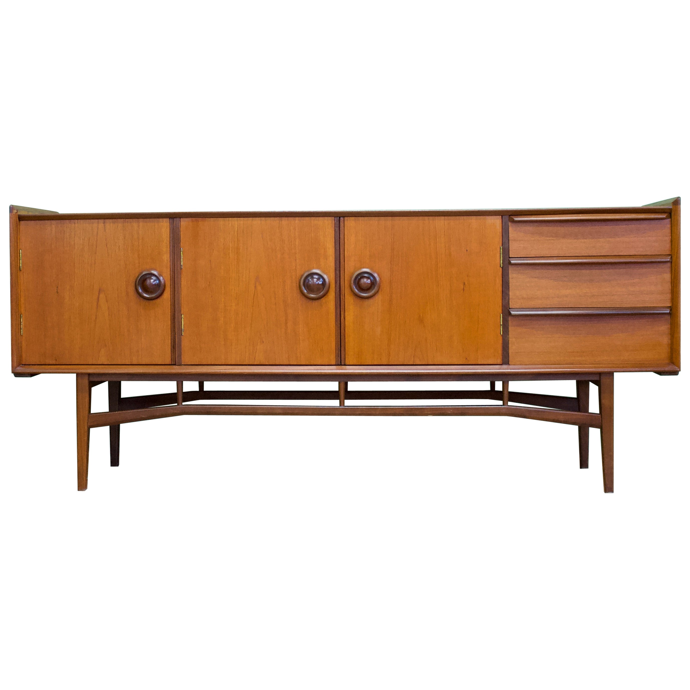 Mid-Century Teak Sideboard from Beautility, 1960s at 1stDibs
