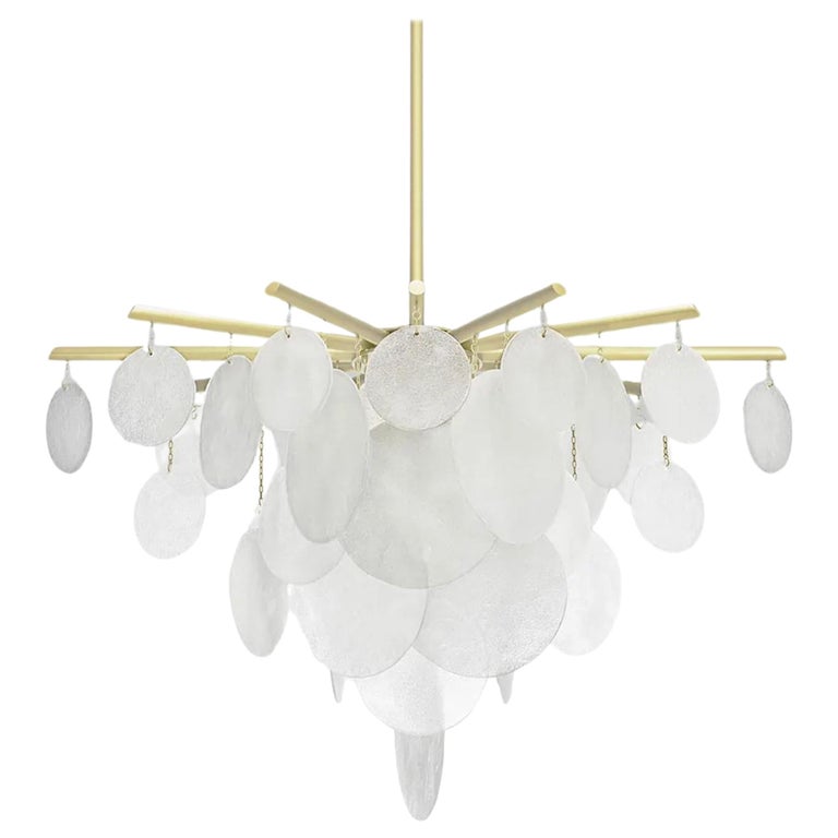 Nimbus Round Medium Chandelier by CTO Lighting For Sale at 1stDibs