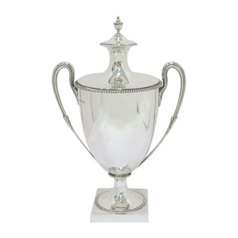 13.25 in - Sterling Silver Crichton and Co., England Antique 1929 ...