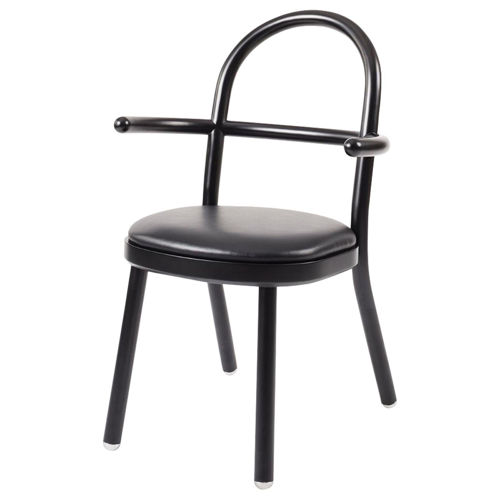 Solid Beech Chair Designed by Thomas Dariel For Sale at 1stDibs