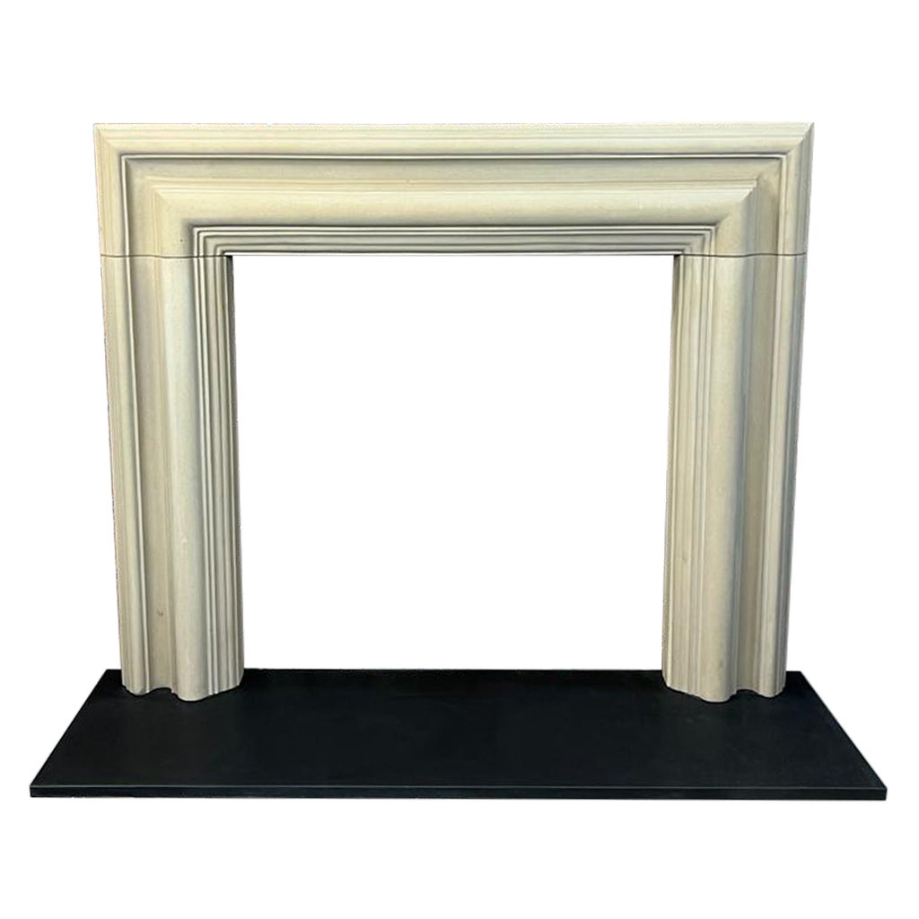 Fireplace Surround Solid Brass, Mid-20th Century For Sale at 1stDibs