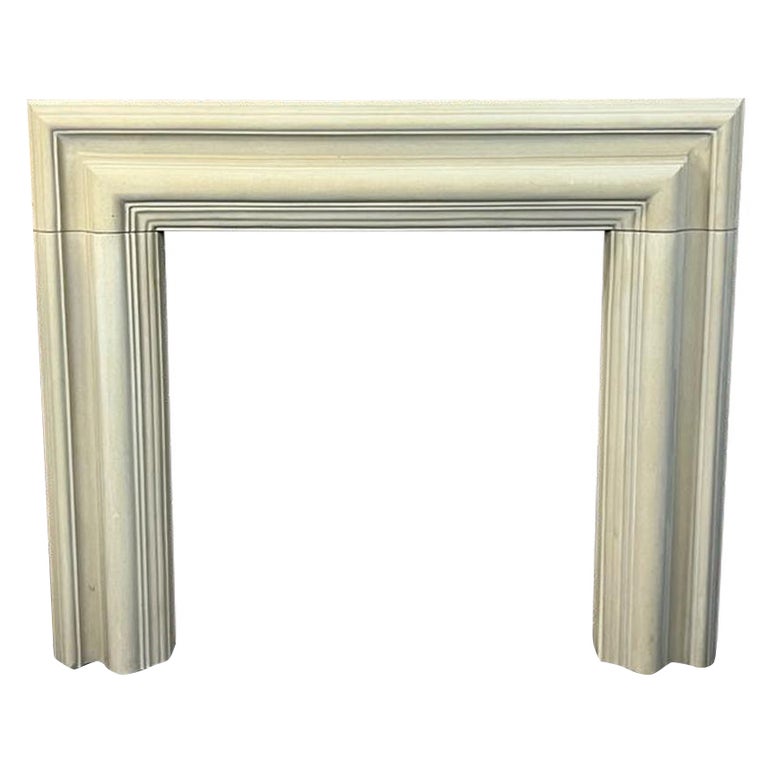 20th Century, Sandstone Bolection Fireplace Mantlepiece For Sale at 1stDibs