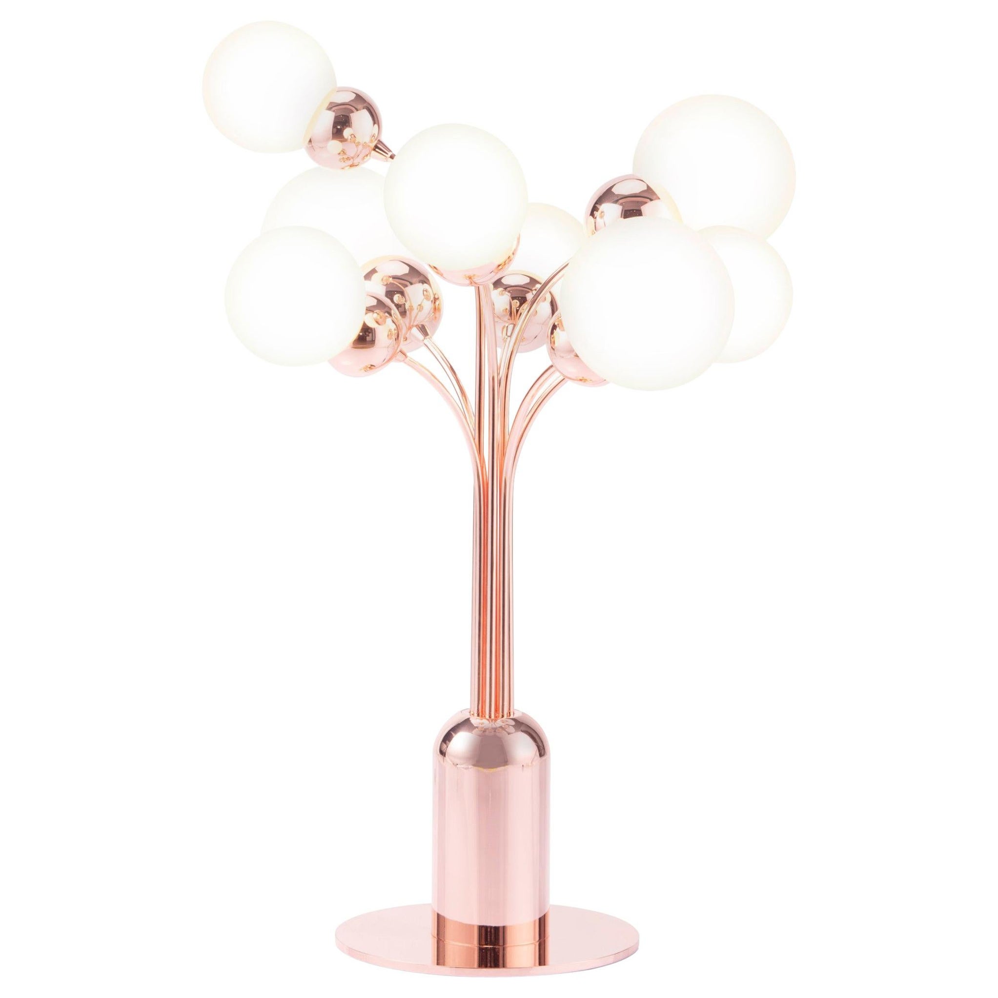 "Illuminati" Bronze Lamp by Artist Adam Thomas Hebb at 1stDibs