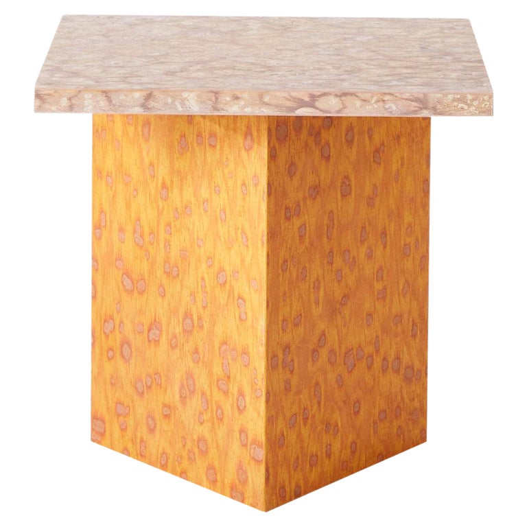 Rectangle Slim Osis Triangle Base Side Table by Llot Llov For Sale at ...