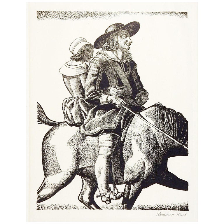 Rockwell Kent Taming of the Shrew Lithograph For Sale at 1stDibs