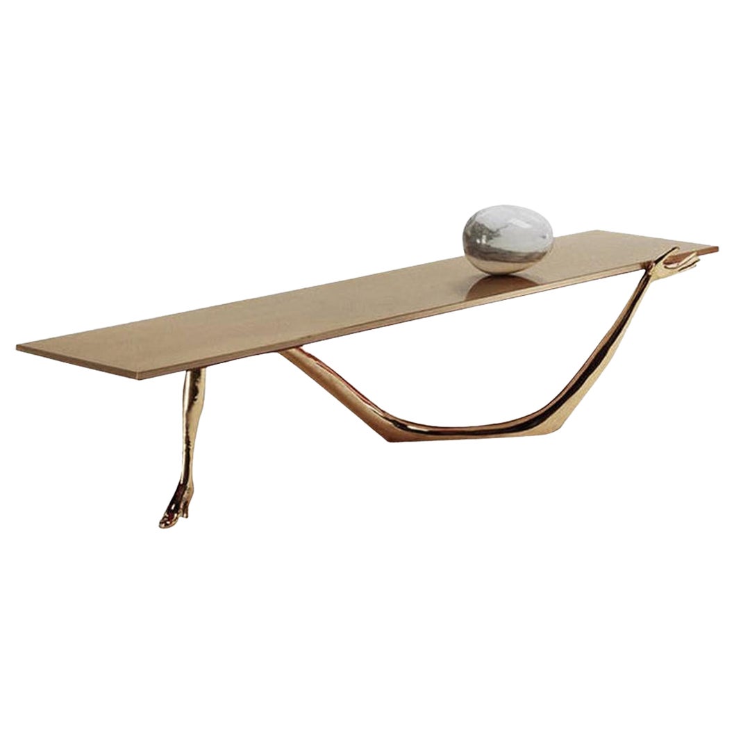 Salvador Dali Leda Low Table, Sculpture For Sale at 1stDibs