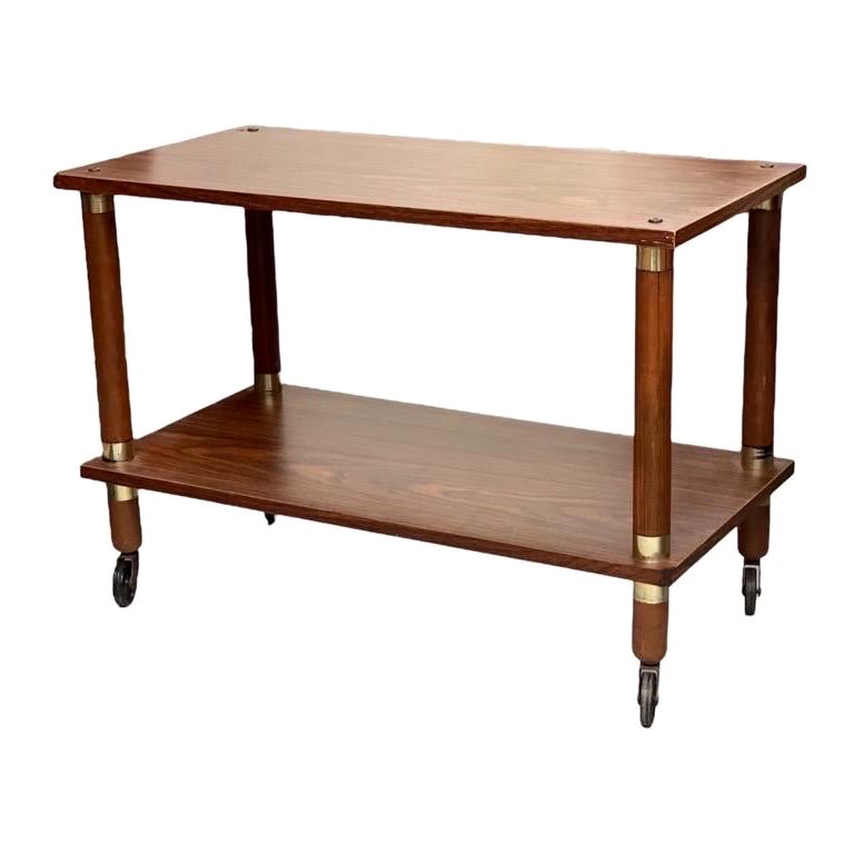 Vintage Mid-Century Modern Style Cart For Sale at 1stDibs