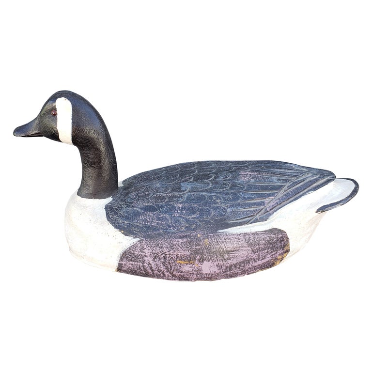Mid-Century Hand-Crafted and Hand-Painted American Duck Decoy For Sale ...