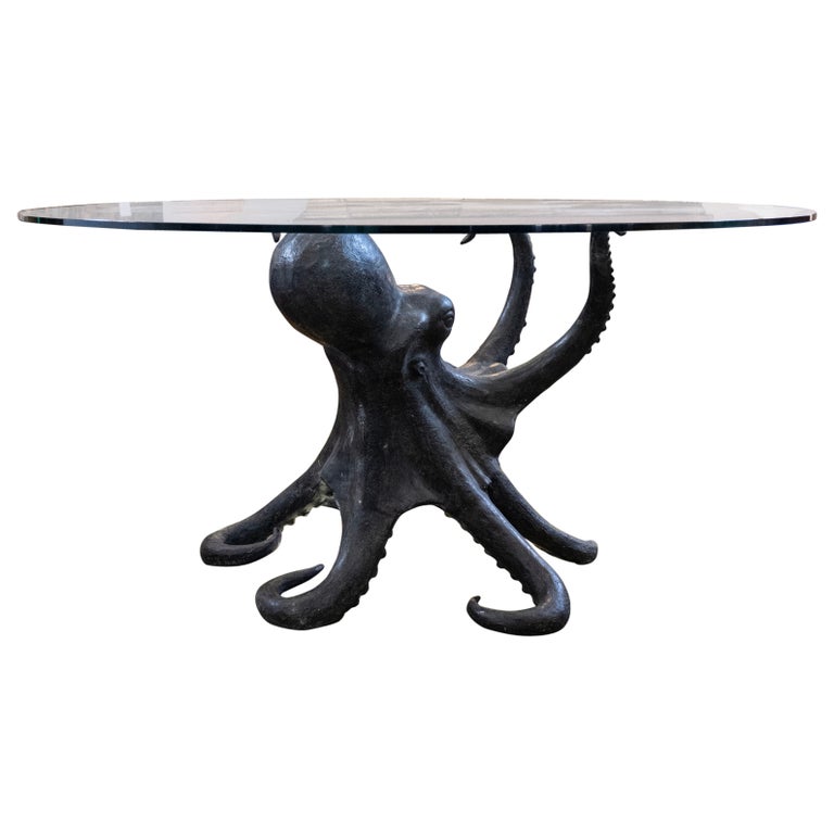 Italian Modern Bronze Octopus Table For Sale at 1stDibs